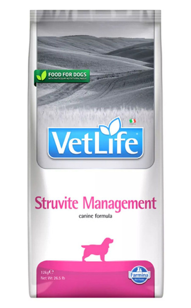 Vet Life Struvite Management корм для собак сухой, 12 кг - купить с ...