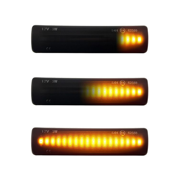 Повторители поворотников светодиодные, динамические тонированные для ...