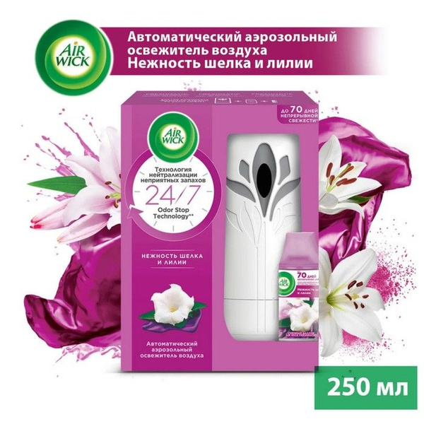 AIR WIK Освежитель воздуха автоматический диспенсер + сменный баллон ...