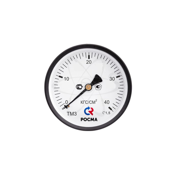 Манометр ТМ-310Т.00(0...40 кгс/см2) осевой М12х1.5 кл. 2.5 - росма ...