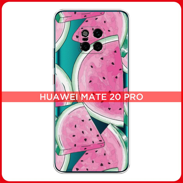 Силиконовый чехол на Huawei Mate 20 Pro / Хуавей Мате 20 Про ...