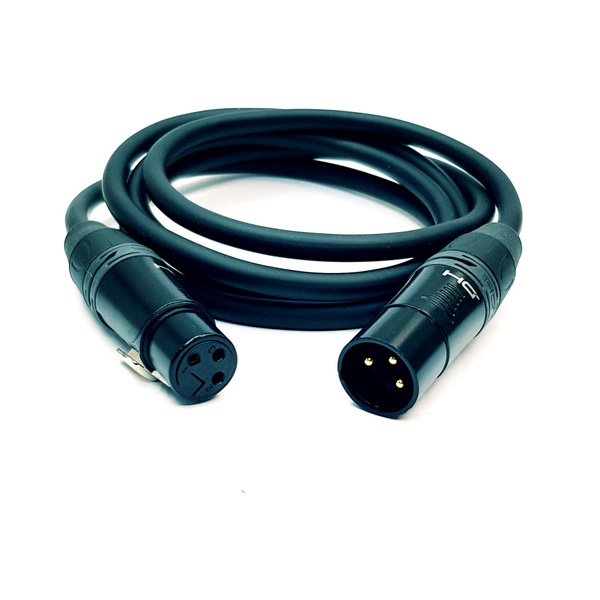 Кабель межблочный XLR female (мама) - XLR male (папа) 1,5 м (1 штука ...