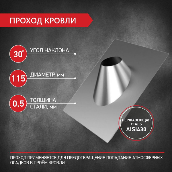 Элемент дымохода PROFLINE - купить по выгодной цене в интернет-магазине OZON (1637104265)