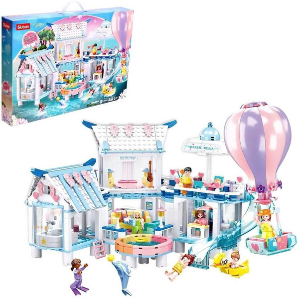 Конструктор Вечеринка у бассейна (938 детали) Sluban Розовая мечта M38-B0929 купить на OZON по ...