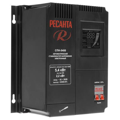 Стабилизатор напряжения Ресанта СПН-5400 купить по низкой цене с ...