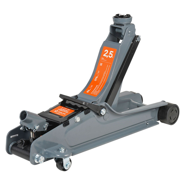 Домкрат подкатной 2.5т низкопрофильный AIRLINE (MIN - 85 мм, MAX - 375 ...