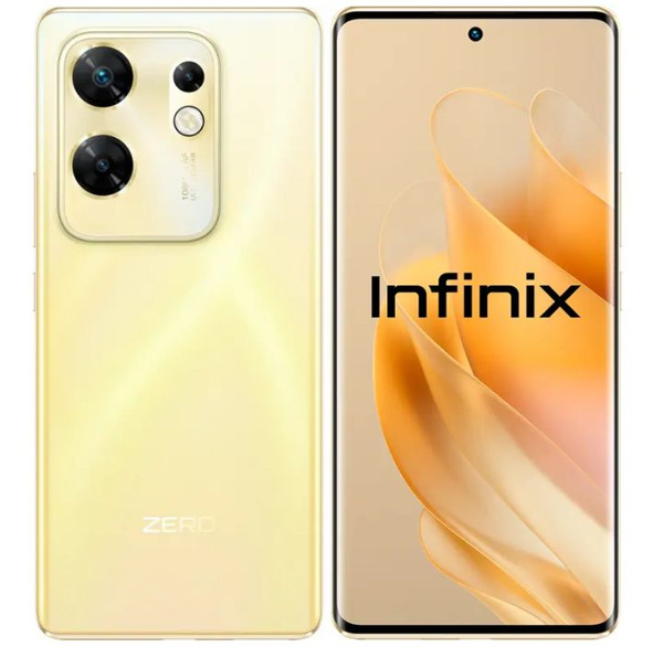 Смартфон Infinix ZERO 30 4G 256 ГБ (X6731B 256+8 SUNSET GOLD) золотой ...