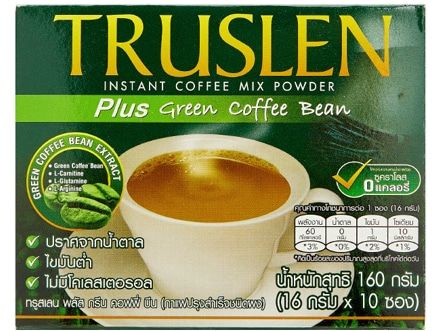 Растворимый кофейный напиток TRUSLEN Instant Coffee Mix Powder Plus ...