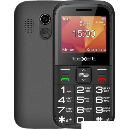 Мобильный телефон TeXet TM-B418 (черный) купить на OZON по низкой цене (1328478529)