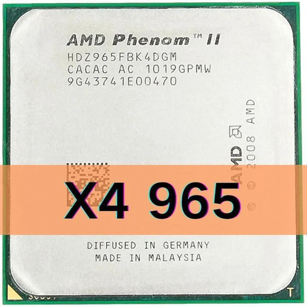 Процессор AMD Athlon II X3, BOX (без кулера), 4 яд., 3.4 ГГц купить по ...