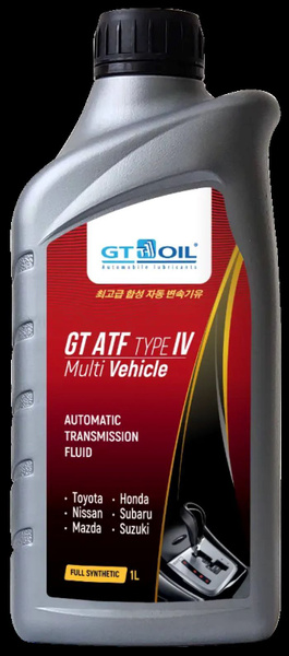 Масло трансмиссионное GT Oil GT ATF TYPE IV MULTI VEHICLE, 1 л - купить ...