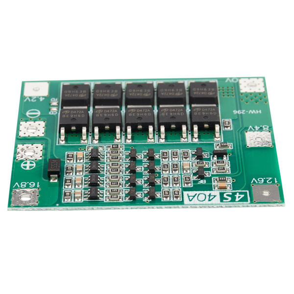4S 40A Литий-ионная литиевая батарея 18650 Зарядное устройство Pcb Bms ...