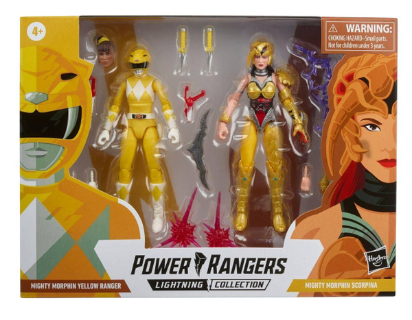 Hasbro/Мобильный костюм -Power Rangers Lightning Series Yellow Ranger ...
