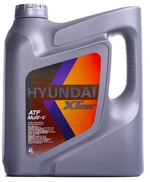 Масло трансмиссионное Hyundai Xteer ATF Multi V синтетическое 4л ...