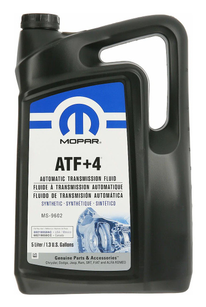 Масло трансмиссионное Mopar ATF+4 (5л) - купить по выгодной цене в ...