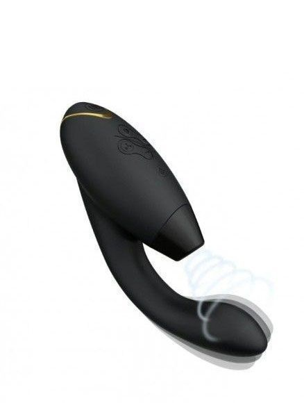 Вибратор Womanizer Duo 2, черный, 20.3 см - купить с доставкой по ...
