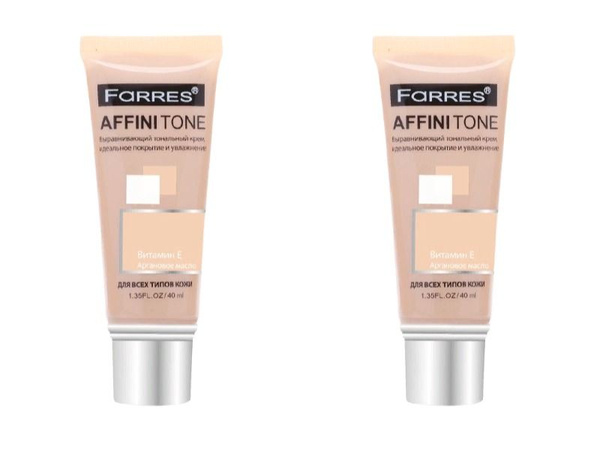 Farres cosmetics Тональный крем AffiniTone, 2 шт. - купить с доставкой ...