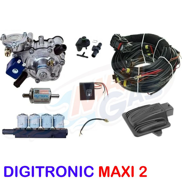 Комплект ГБО DIGITRONIC MAXI-2 TITAN 4 цилиндра (ОРИГИНАЛ) - Digitronic арт. MAXI-2 TITAN ...
