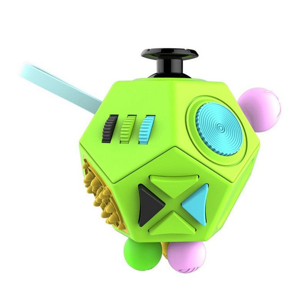 Игрушка антистресс 12 сторонний Fidget Cube 2.0, развивайка для детей, от стресса - купить с ...