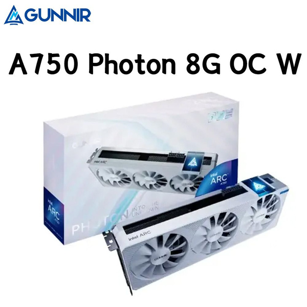 Видеокарта GUNNIR Intel Arc A750, GDDR6 - купить по низким ценам в интернет-магазине OZON ...