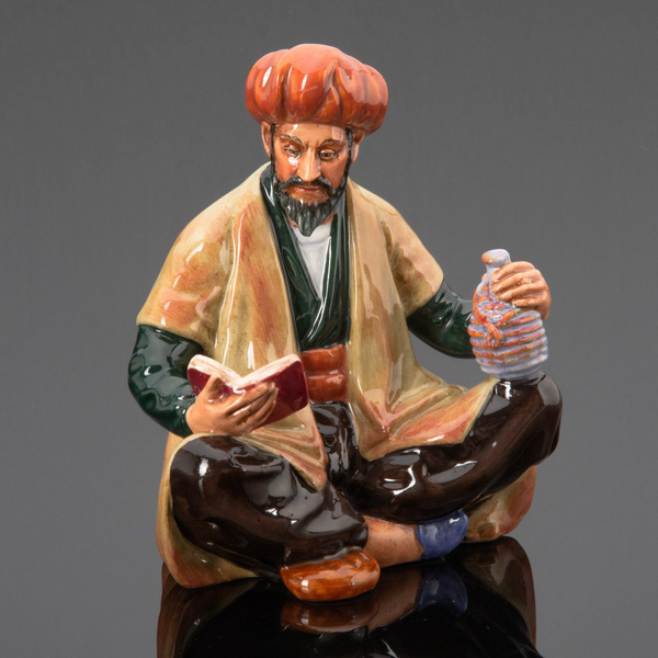 Статуэтка винтажная Омар Хайям Omar Khayyam, фарфор, роспись, Royal Doulton, Великобритания ...