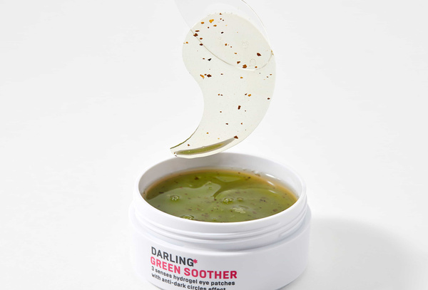 DARLING*, Патчи от темных кругов под глазами, 60 шт, green soother ...
