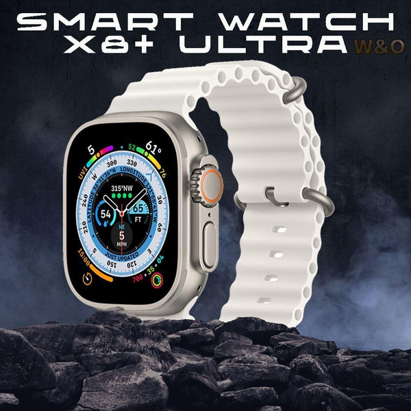 Купить смарт-часы Smart Watch X8+ULTRA, экран 2.1" - купить по низким ...