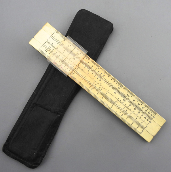 Винтажная компактная линейка логарифмическая в чехле СССР 1959 г купить по низким ценам в ...
