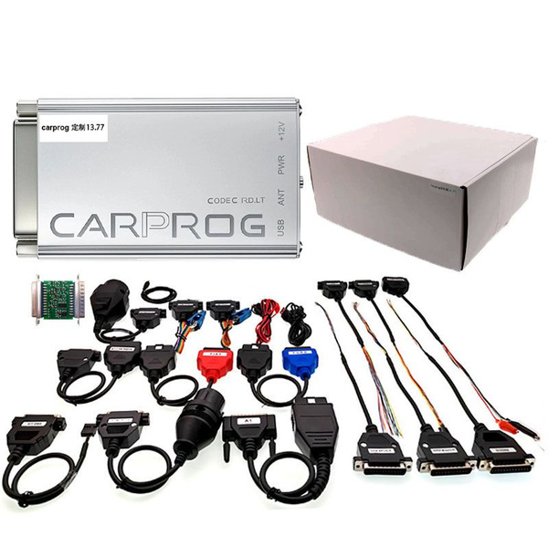 CARPROG V13.77 FULL 21 Adapters Чип стирания программатора ...