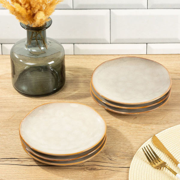 Тарелка десертная DANIKS, Керамика, диаметр 18 см - купить по низким цене в интернет-магазине ...