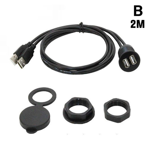 1m Usb 3 0 встроенный в панель удлинительный кабель подходит для приборной панели автомобиля