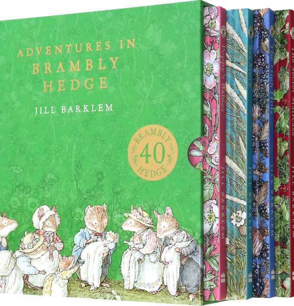 Adventures in Brambly Hedge. 4-book box set Barklem Jill Книга на ...