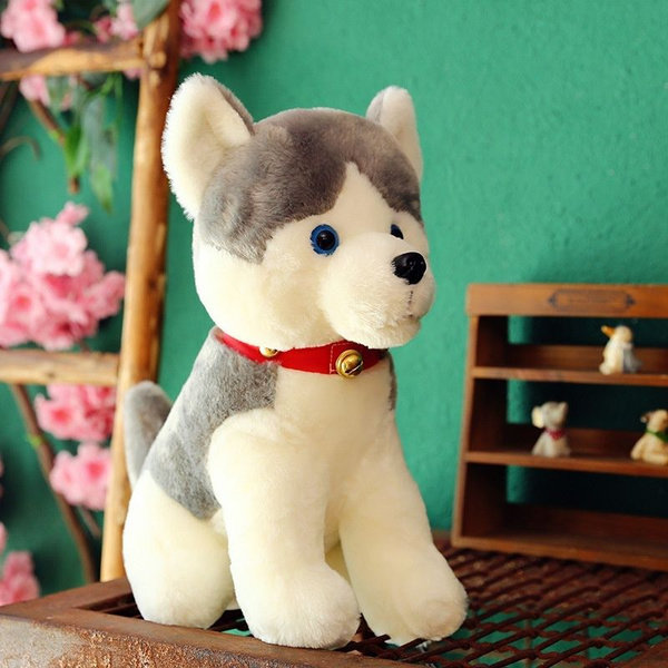 Кукла хаски плюшевая игрушка 35cm 45cm 60cm 70cm 90cm - купить с ...