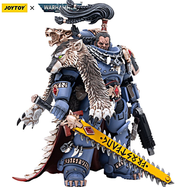 Подвижная фигурка JOYTOY Warhammer 40K 1/18 Сыновья Хоруса Уормастер ...
