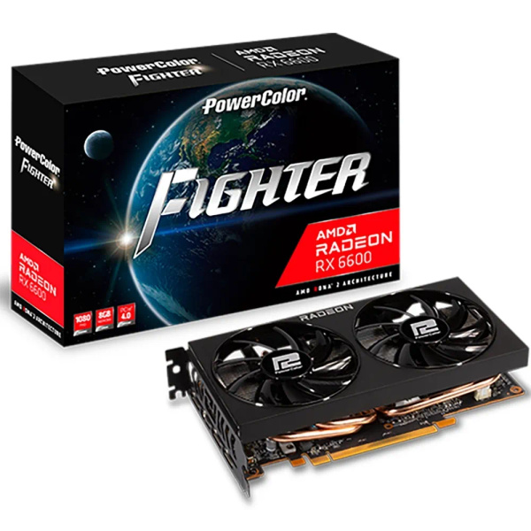 Видеокарта PowerColor Radeon RX 6600, GDDR6 - купить по низким ценам в ...