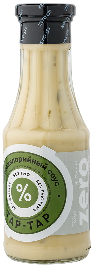 Низкокалорийный соус Mr.Djemius ZERO "Тар-Тар", 330 мл — купить в ...