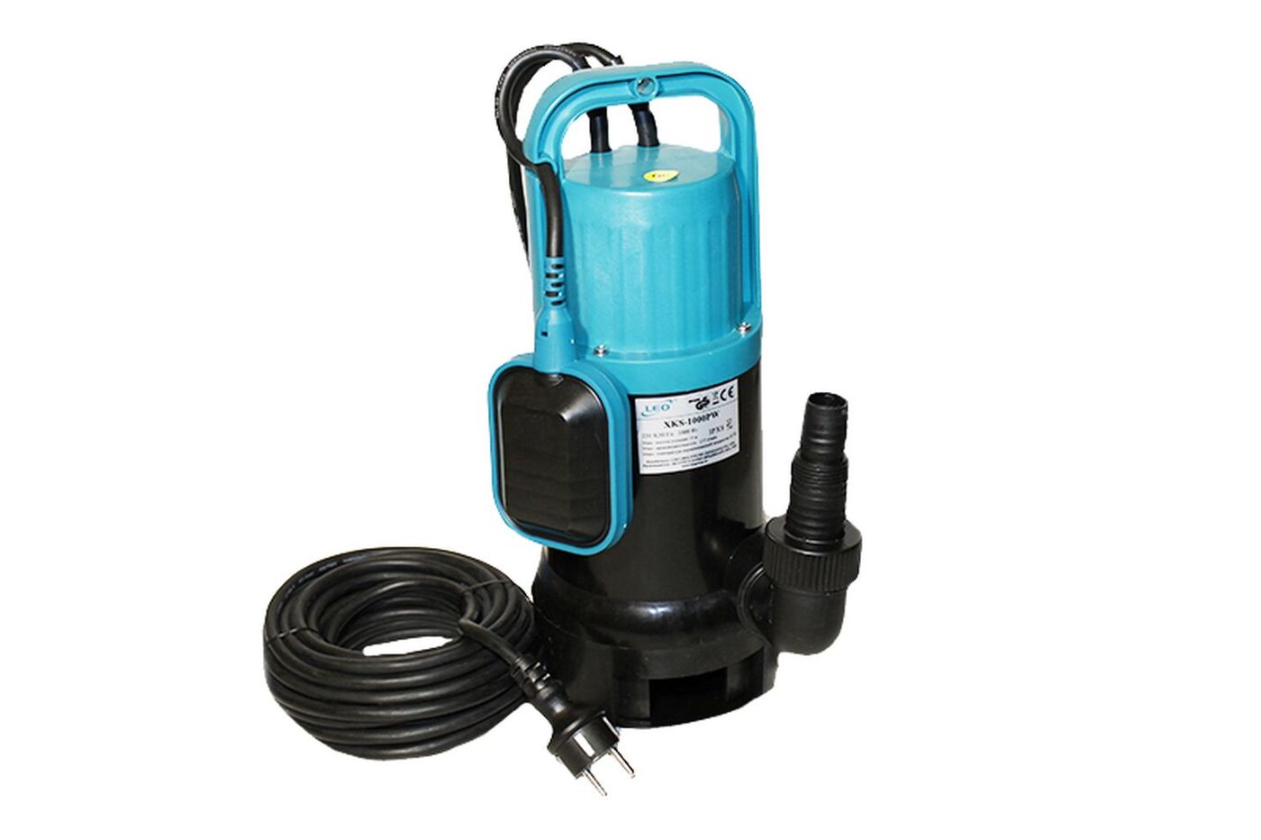 Насос дренажный пластиковый LEO XKS-1000PW - купить по выгодной цене в интернет-магазине OZON