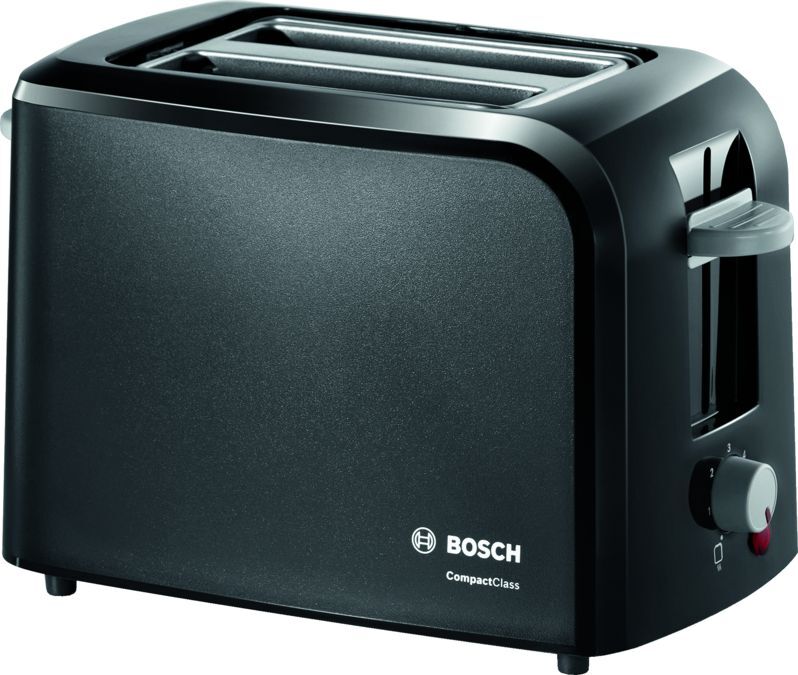 Тостер Bosch CompactClass, черный — купить в интернет-магазине OZON с ...