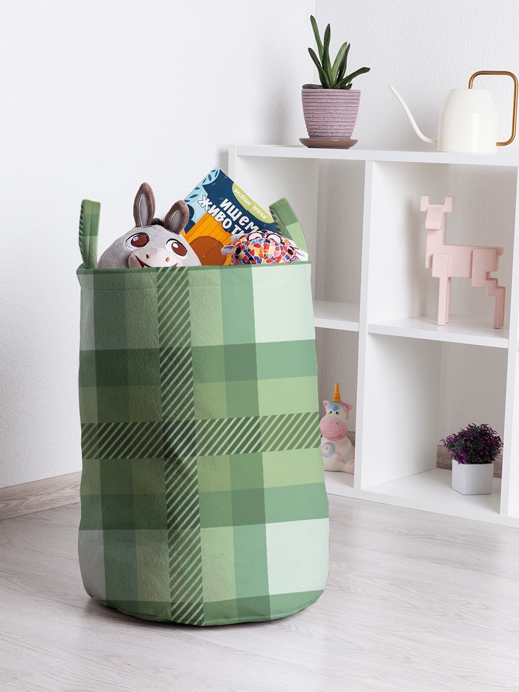 Корзина для игрушек JoyArty, 45 л, 35х35х50 см - купить по низкой цене в интернет-магазине OZON