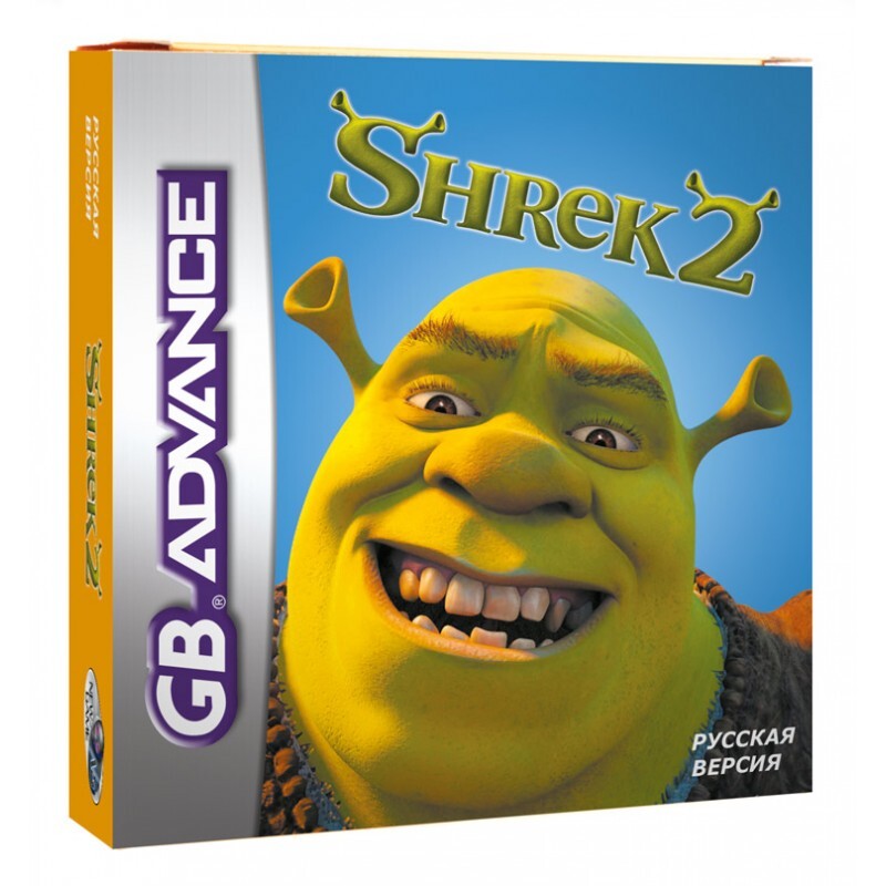 Игровой картридж 32-bit "Shrek 2" для Game Boy Advanced - купить по ...