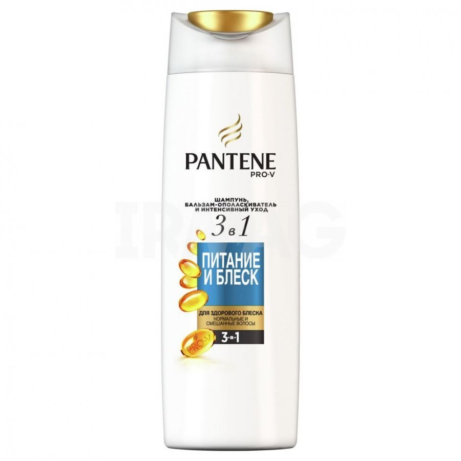 Pantene Pro-V Шампунь 3в 1 Питание и Блеск.360мл. — купить в интернет ...