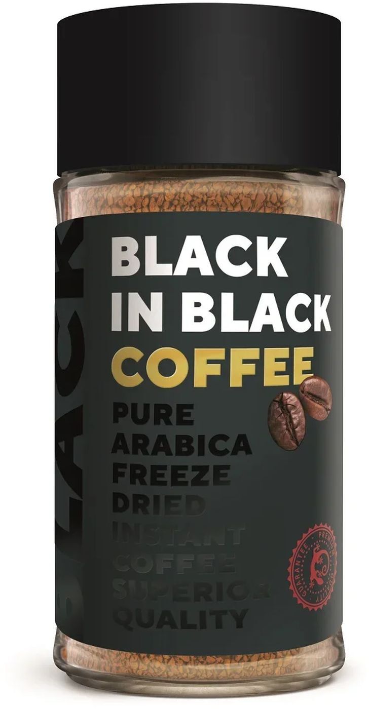 Кофе Black in Black, кристал, 85 г — купить в интернет-магазине OZON с ...