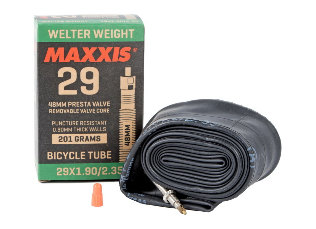 Камера 29x1.90/2.35 Maxxis Welter Weight, велонипель 48 мм — купить в ...