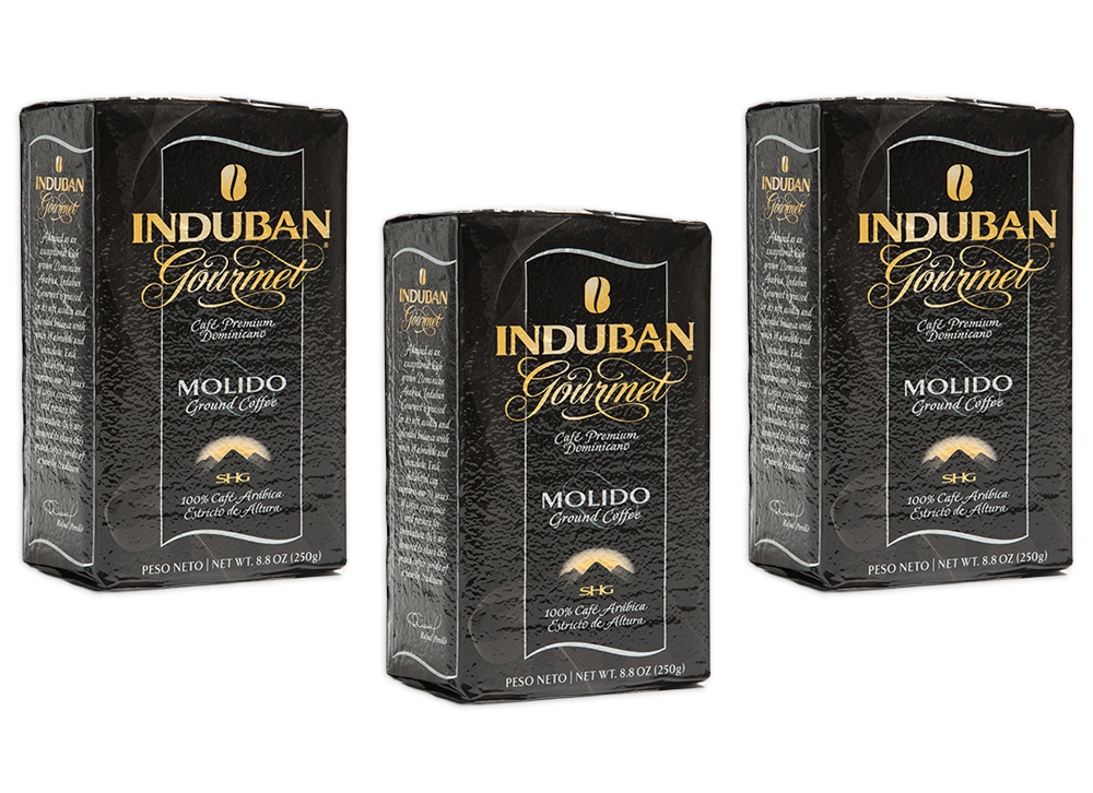 Кофе молотый Santo Domingo INDUBAN GOURMET, 250 грамм - 3 шт - купить с ...