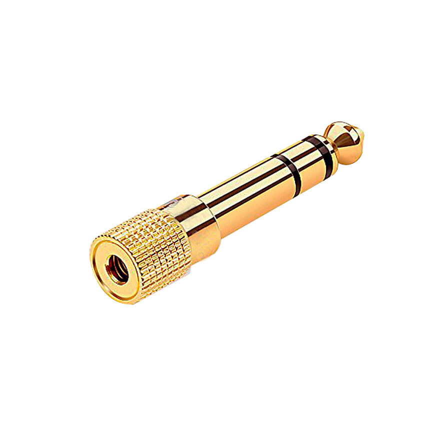 Кабель 3.5 мм, 6.3 мм Mobicent Переходник Jack 3.5 mm гнездо на Jack 6. ...