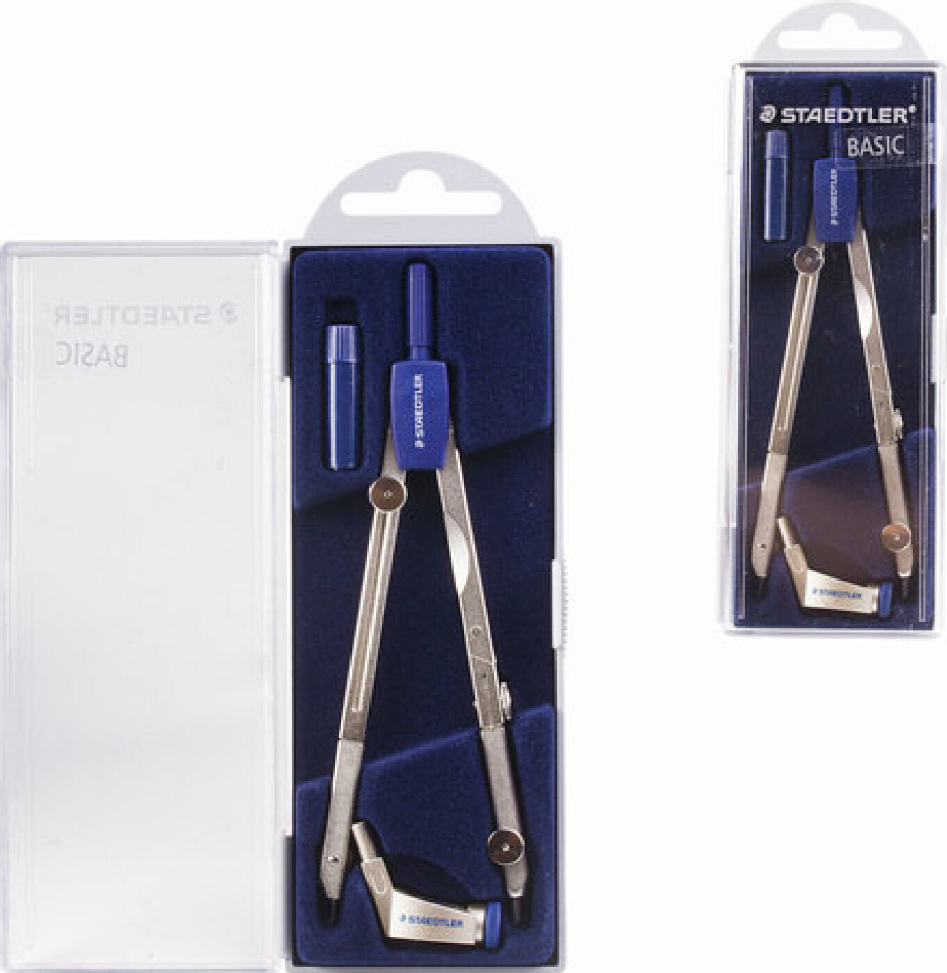 Характеристики Готовальня профессиональная STAEDTLER "Mars basic", 3 предмета, пластиковый пенал ...