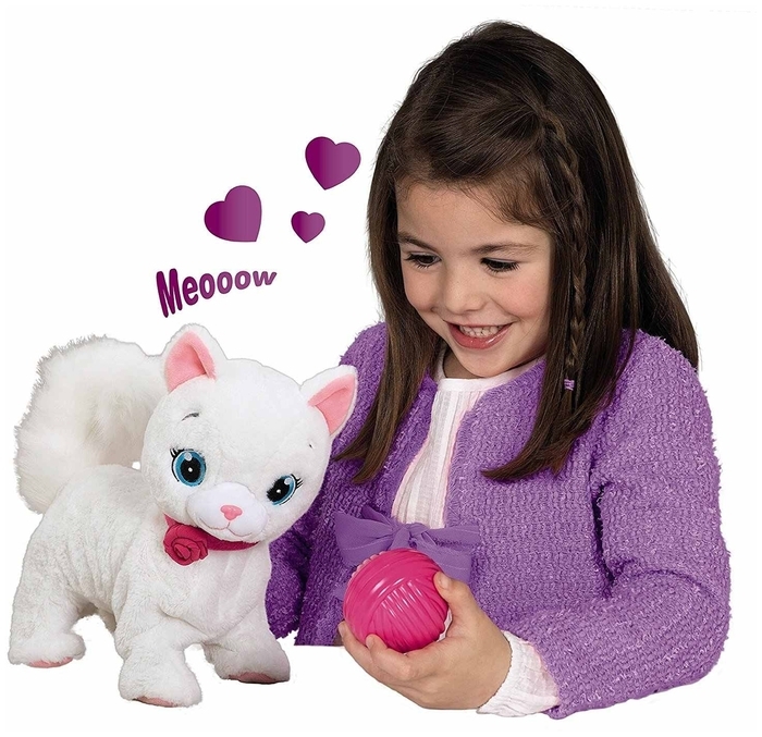 Интерактивная мягкая игрушка кошка робот Бьянка (Bianca) Club Petz с ...