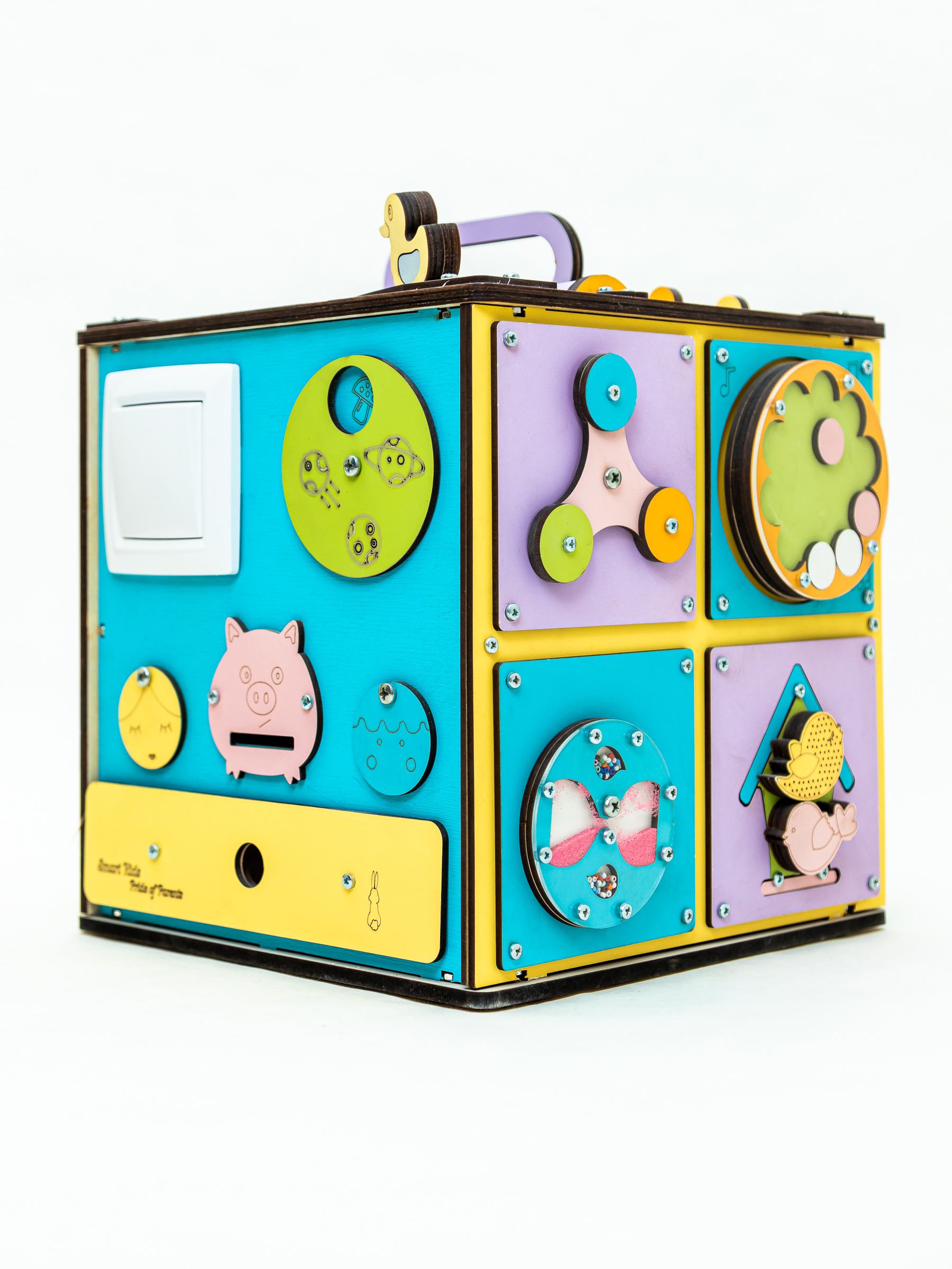 Бизиборд SmartKids Бизикуб музыкальный Развивающий — купить в интернет ...