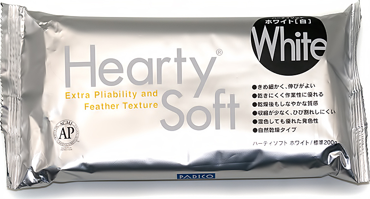 Полимерная глина Padico Hearty Soft( Харти софт), 200гр — купить в ...