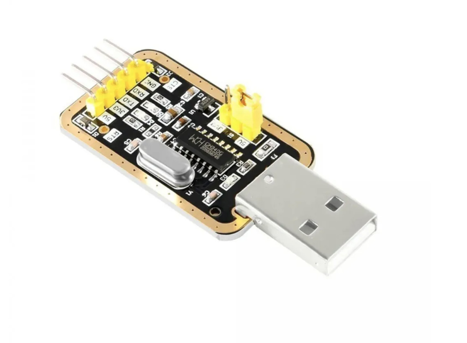 Конвертер H340g Usb в Ttl Rs232 Ch340 адаптер Usb Uart Cts Rts